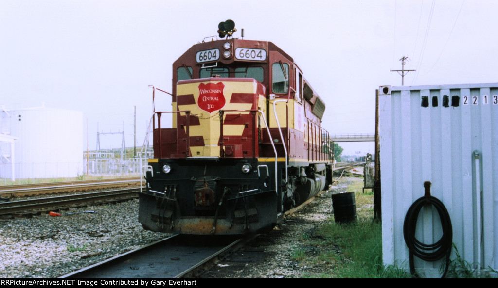 WC SD45 #6604 - Wisconsin Central